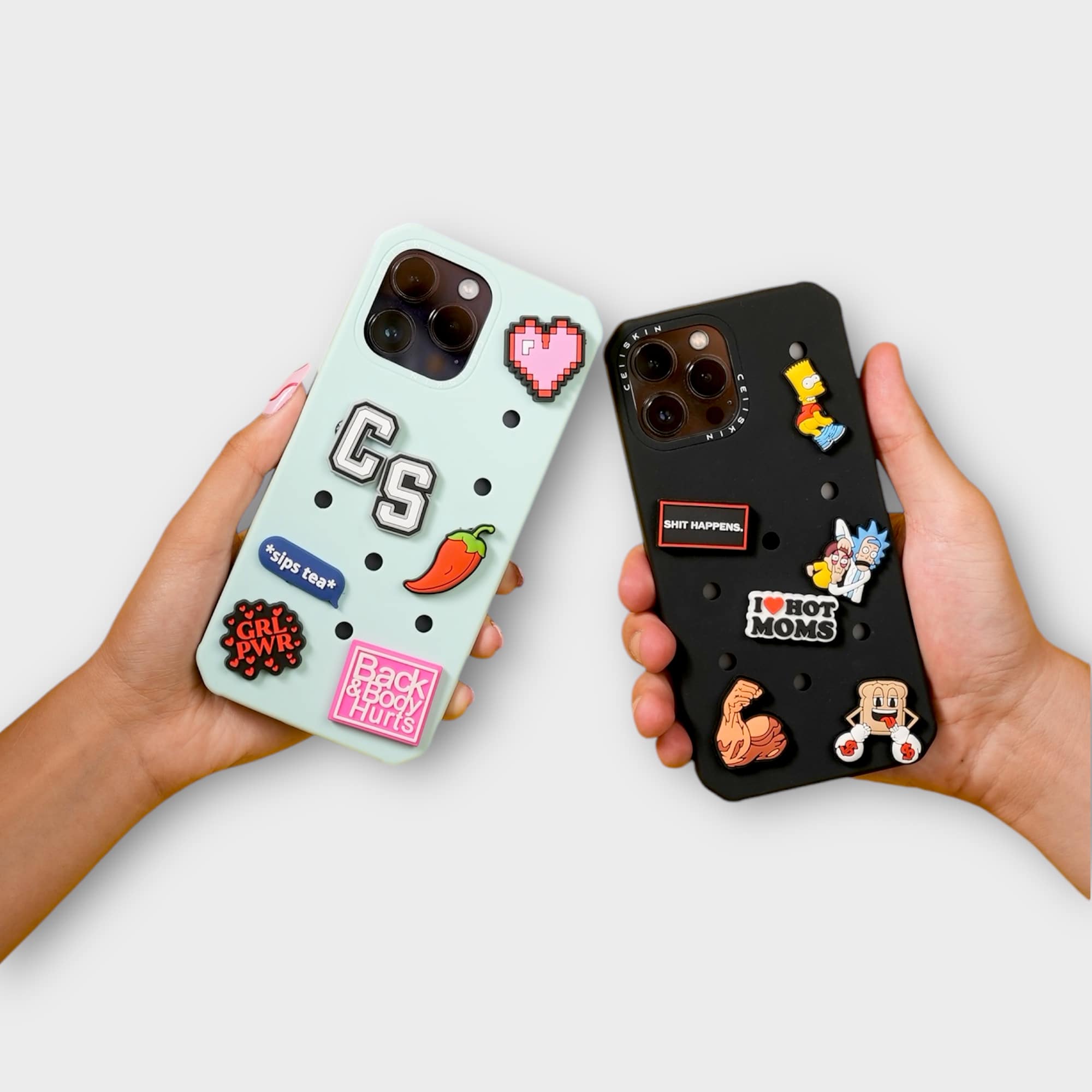 Pin-it case - Add Crocs pins to your phone case - Lebanon – CellSkin Beirut