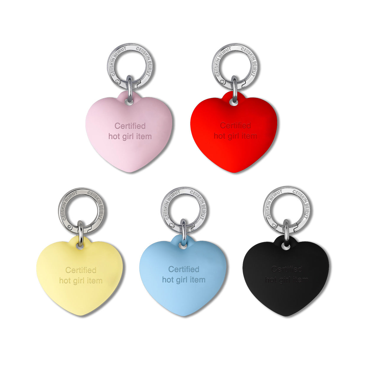 Bubble Hearts - Phone Silicon Heart – CellSkin Beirut