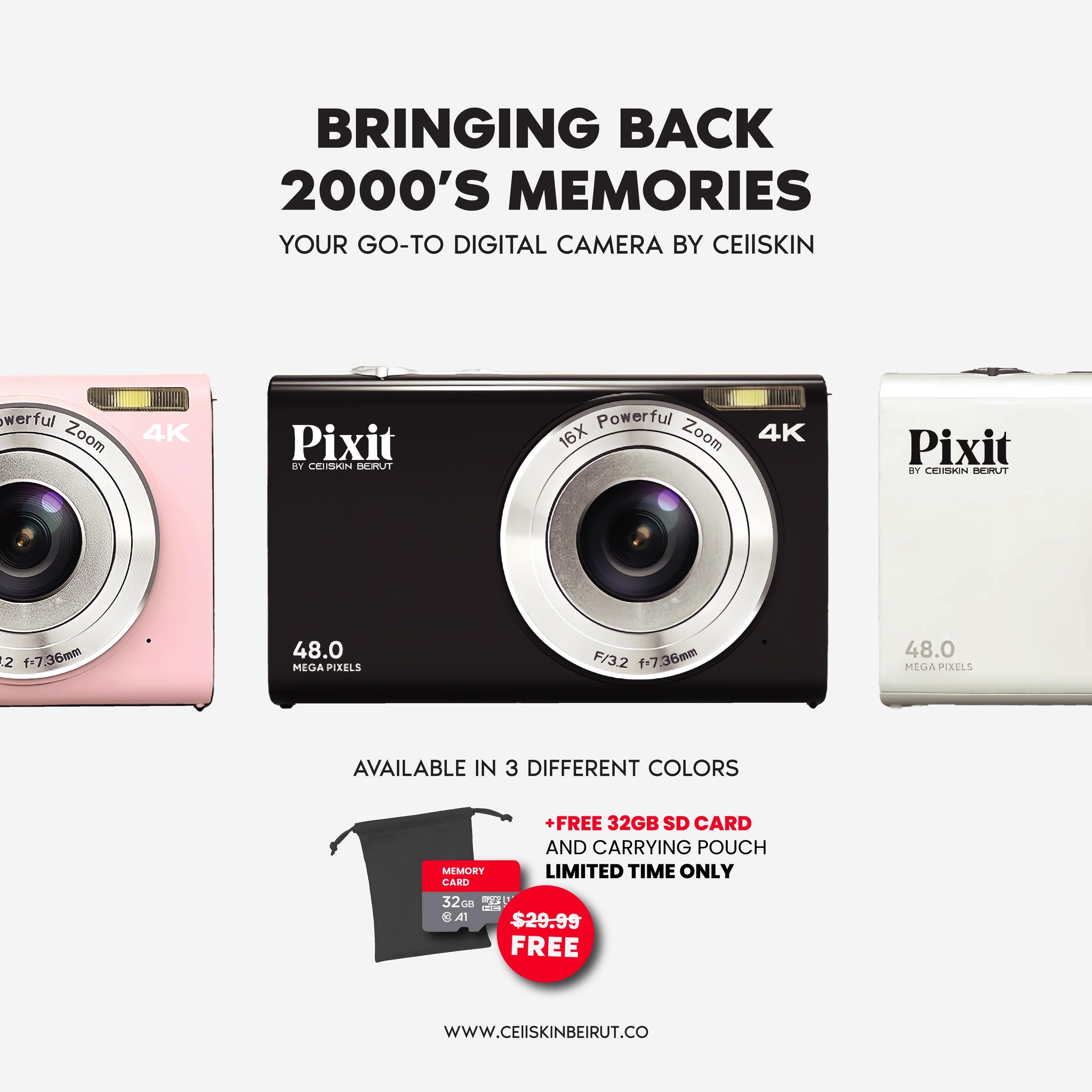 Pixit by Cellskin Beirut - #1 Digital Camera Lebanon – CellSkin Beirut