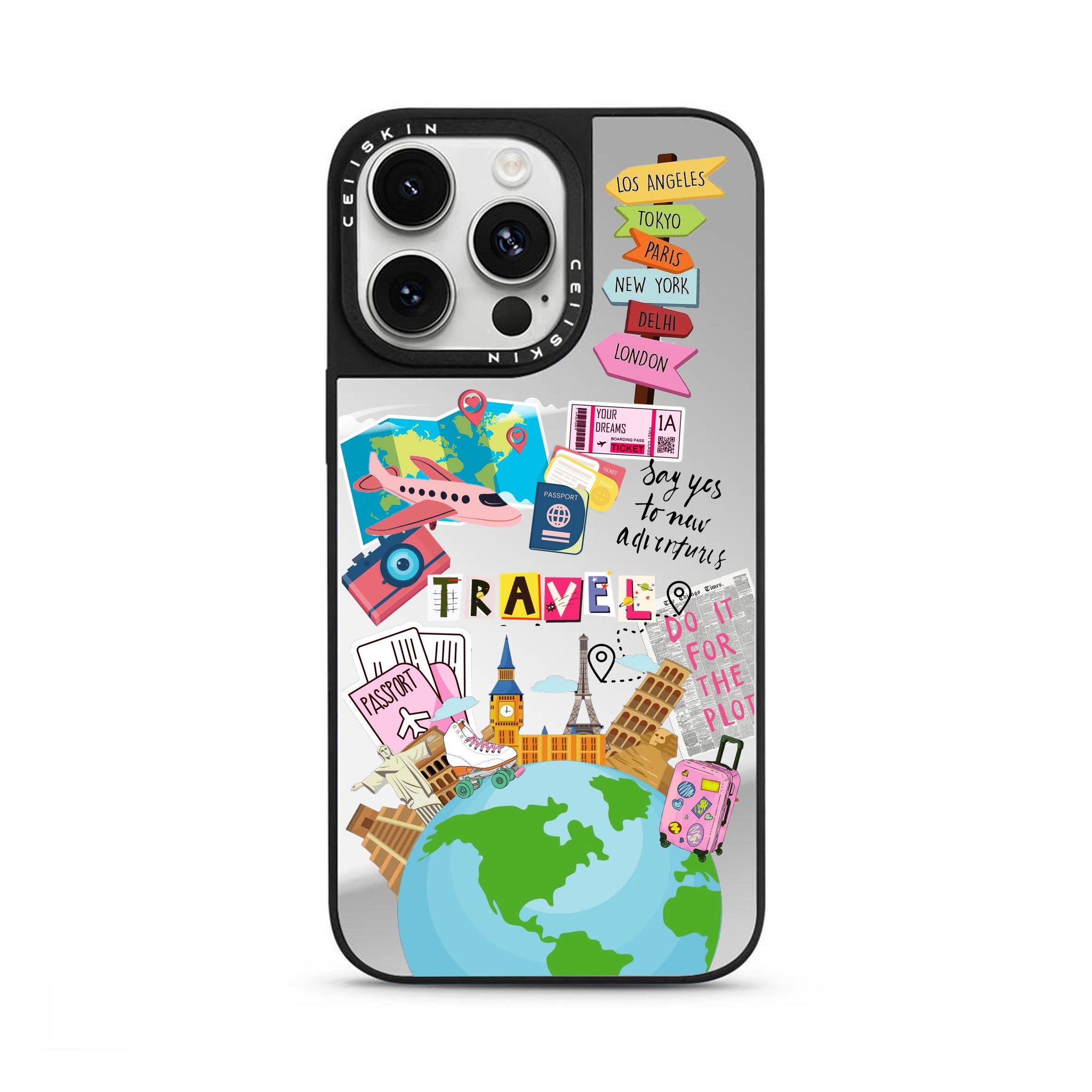Travel Addict - Mirror Case – CellSkin Beirut
