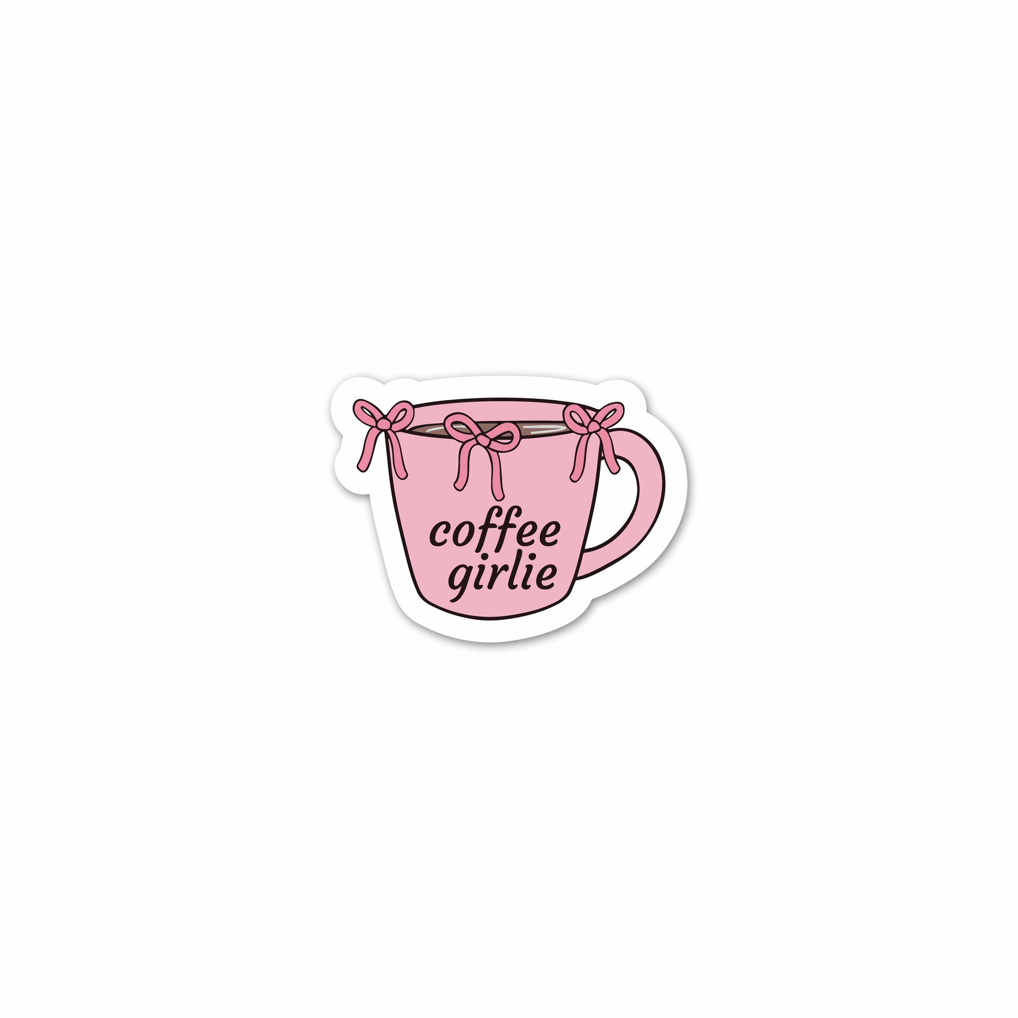 Coffee Girlie Sticker – CellSkin Beirut