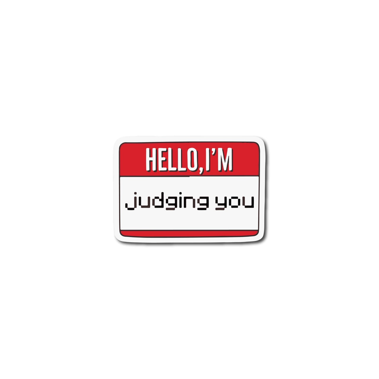 Judging You Sticker – CellSkin Beirut