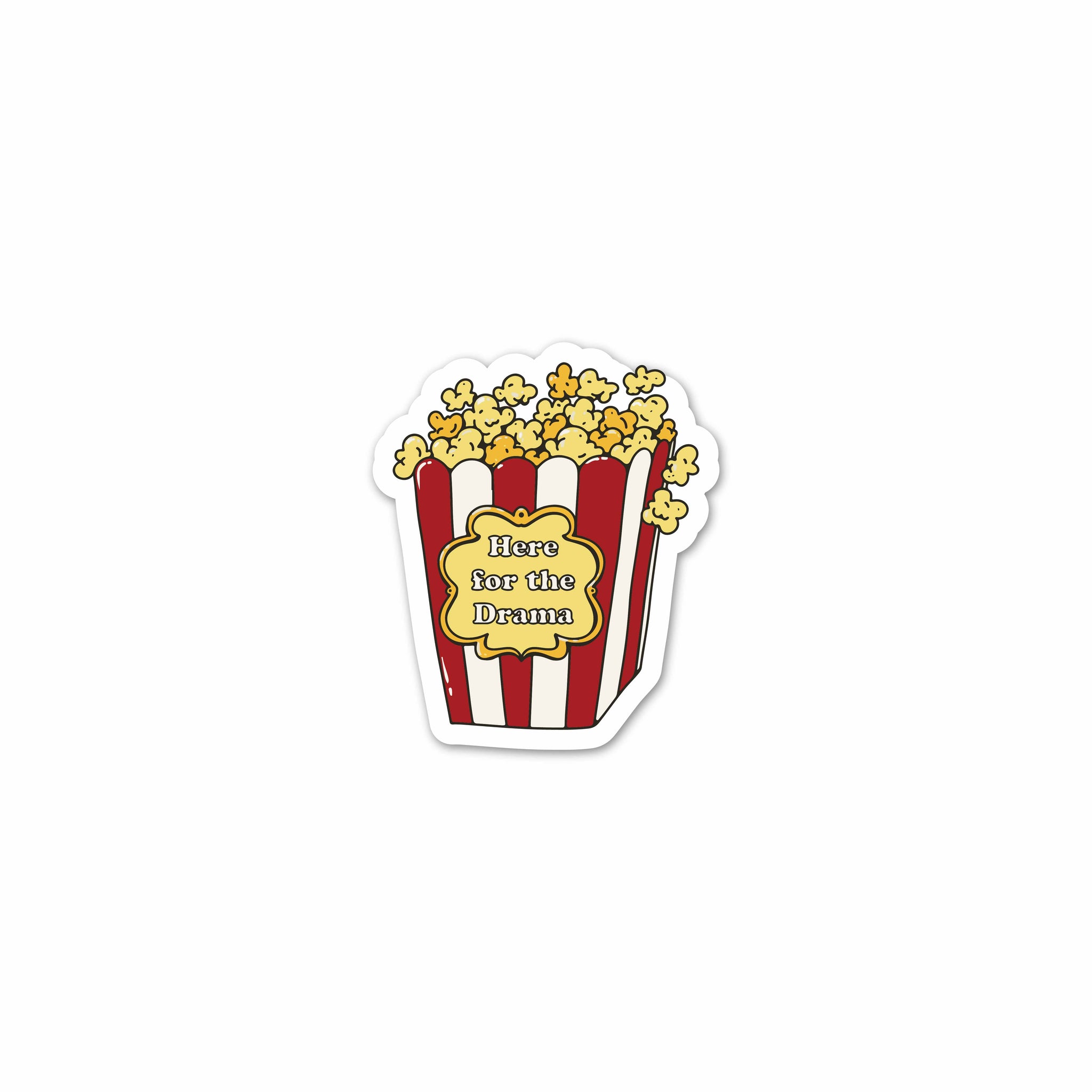 Popcorn Sticker – CellSkin Beirut