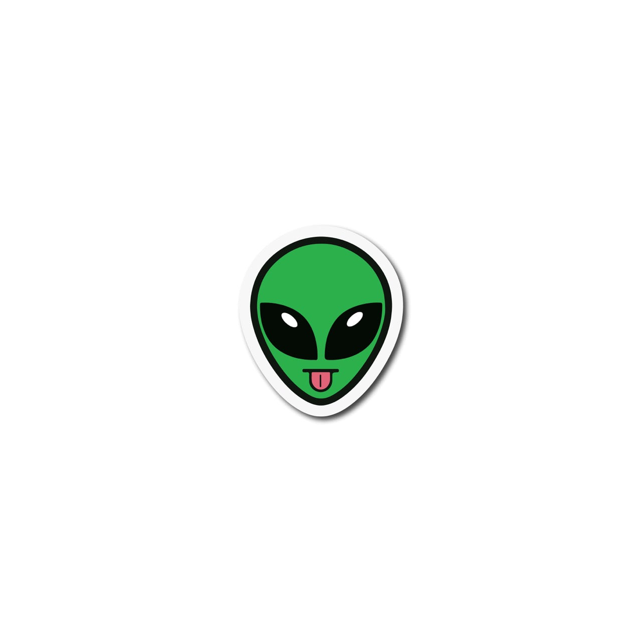 Alien Face Sticker – CellSkin Beirut