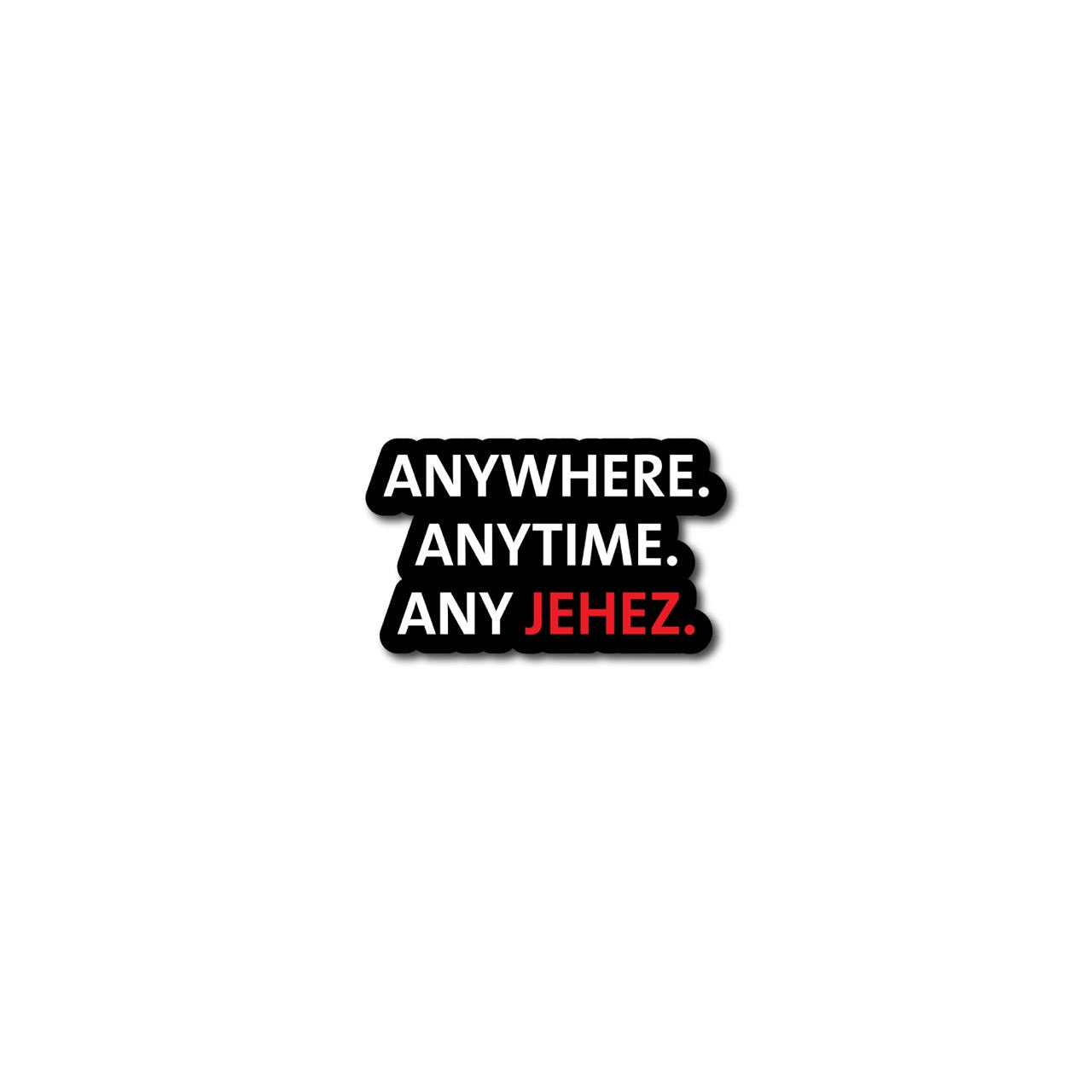 Anywhere Anytime Sticker – CellSkin Beirut